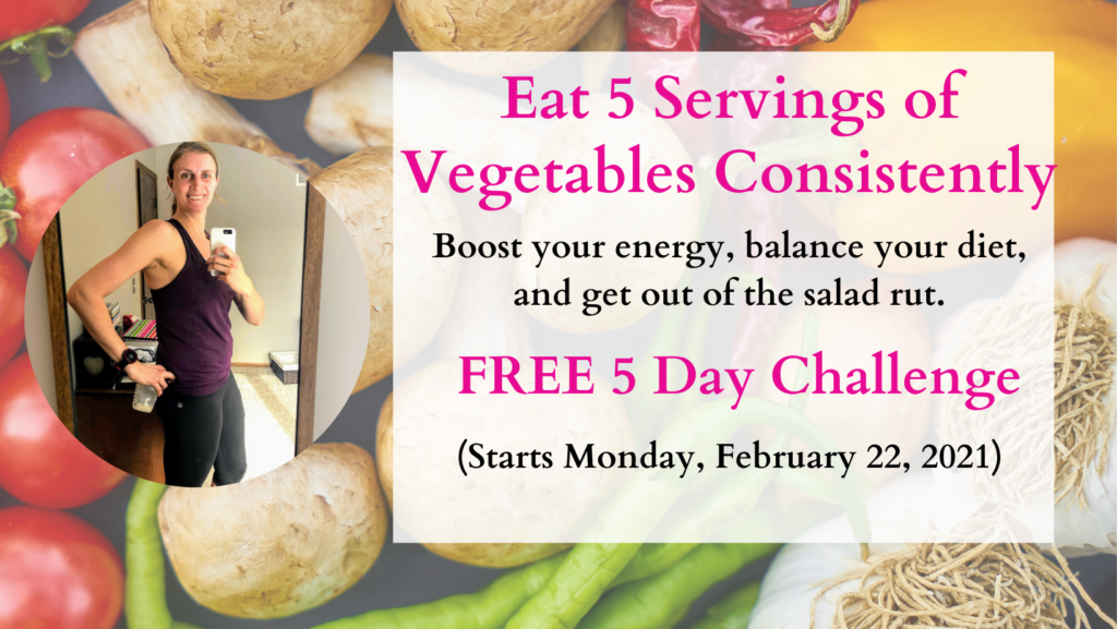 5 For 5 Vegetable Challenge - Brooke Selb
